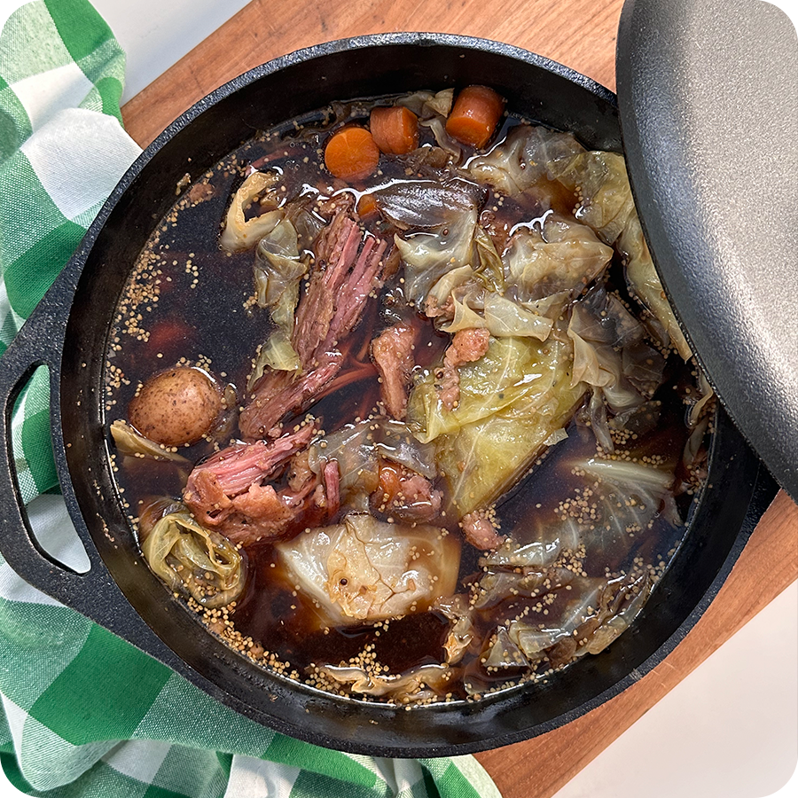 Greater Goods Corned Beef & Cabbage