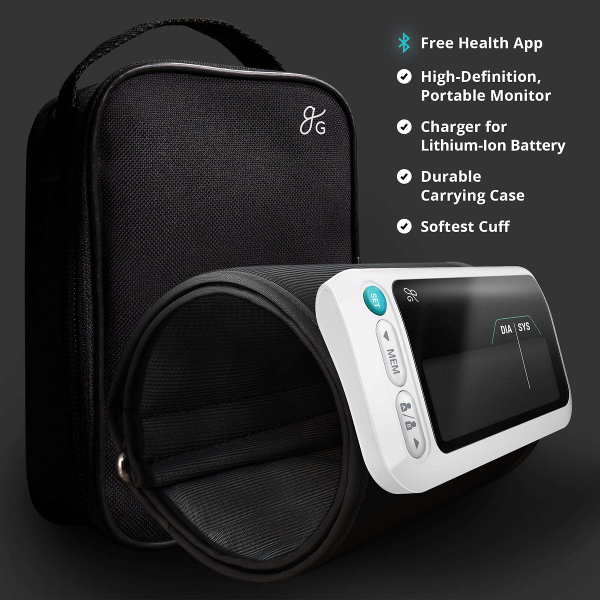 All-in-One Bluetooth Blood Pressure Monitor